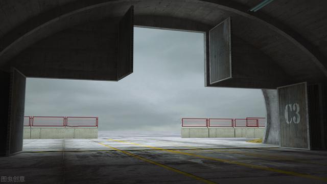 America's Best Military Base!100 meters thick granite shield, the door ...