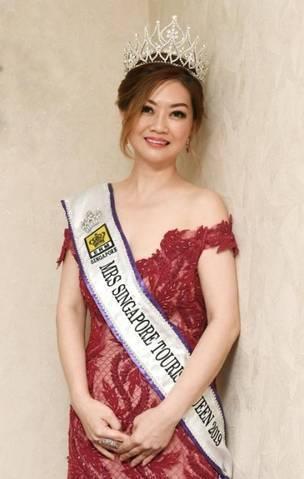 A Singaporean grandmother successfully participated in a beauty pageant ...