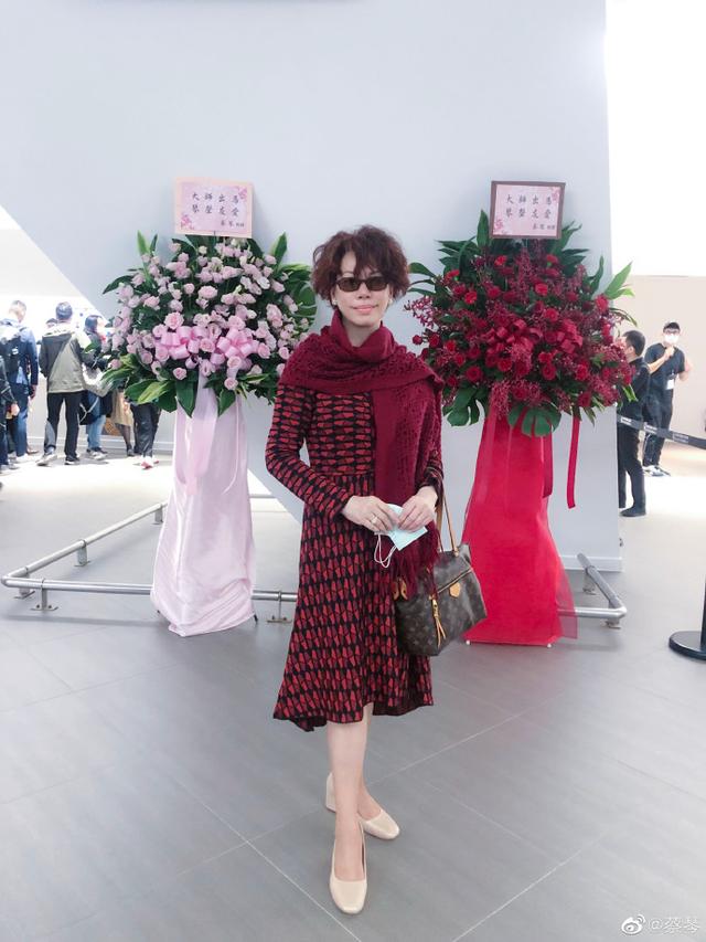 How many times has been "death news"?Cai Qin's rare appearance in ...