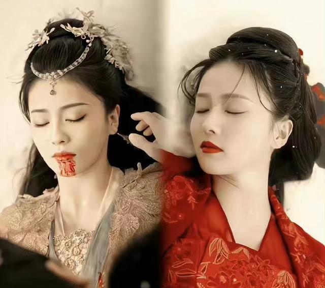 The same is Bailu performing Jumping from the Tower, compared with ...