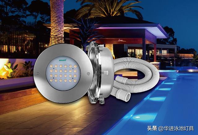 Installation and use instructions of recessed underwater lights pool ...