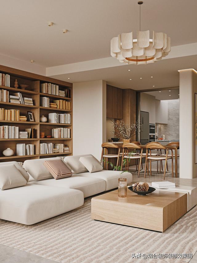 "Cuihushanxiao" 158 square meters of modern decoration, elegant and ...