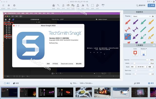 TechSmith Snagit for mac (screenshot software) Chinese version - iNEWS