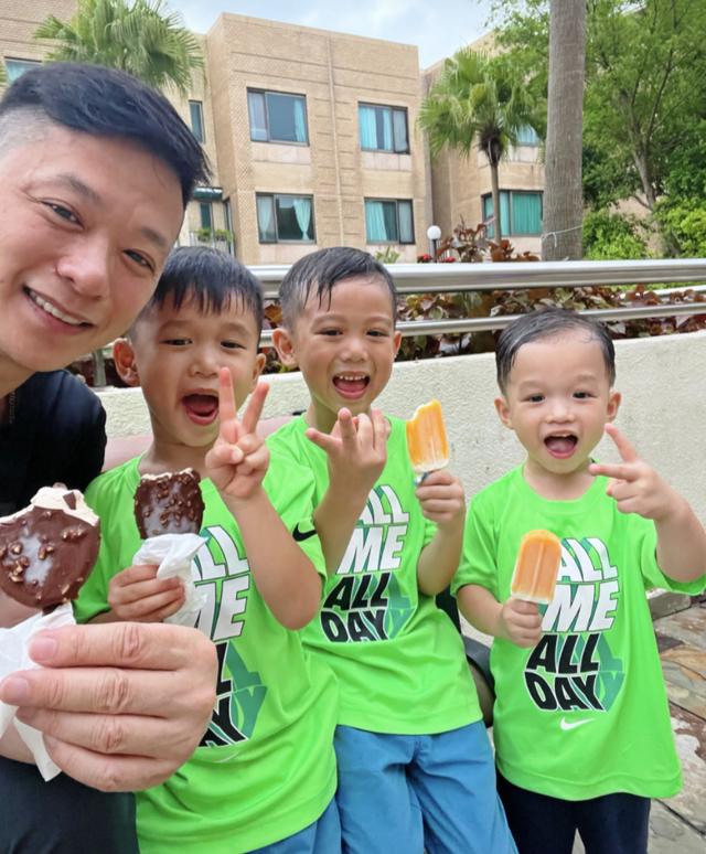 Myolie Wu's husband is raising three children alone, and the three ...