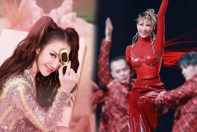 Singer Coco Li instructs "Voice of China" student Zhong Kailin to sing ...