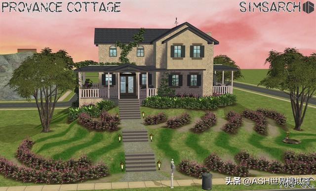 The Sims 2. 3rd Party Custom Blueprints x 1 (NO.CC + CCs) Modern ...