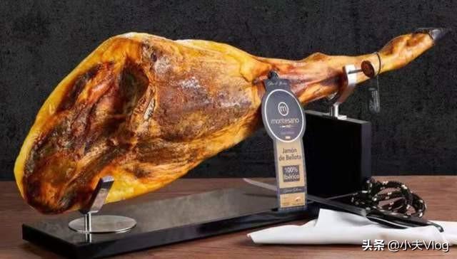 The most expensive ham in the world - Iberian black label ham - iNEWS