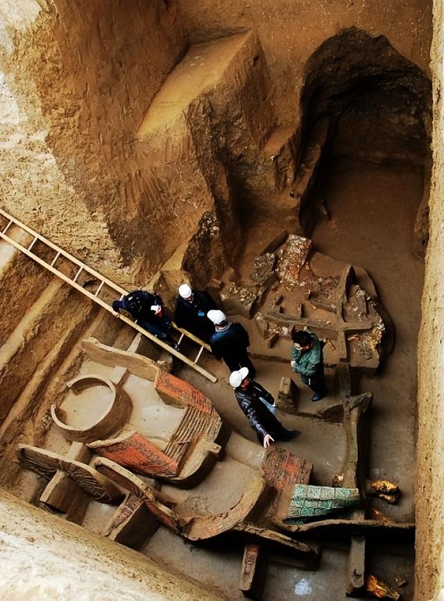 A thousand-year-old "luxury car" unearthed in Gansu, the wealth of ...