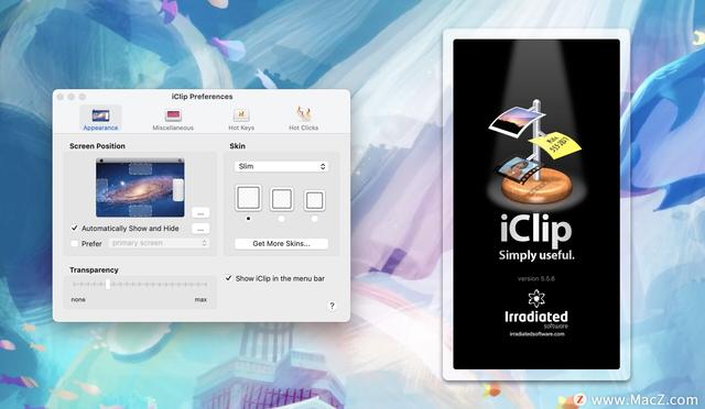 iClip Mac version (clipboard management tool) v5.5.6 Chinese version ...