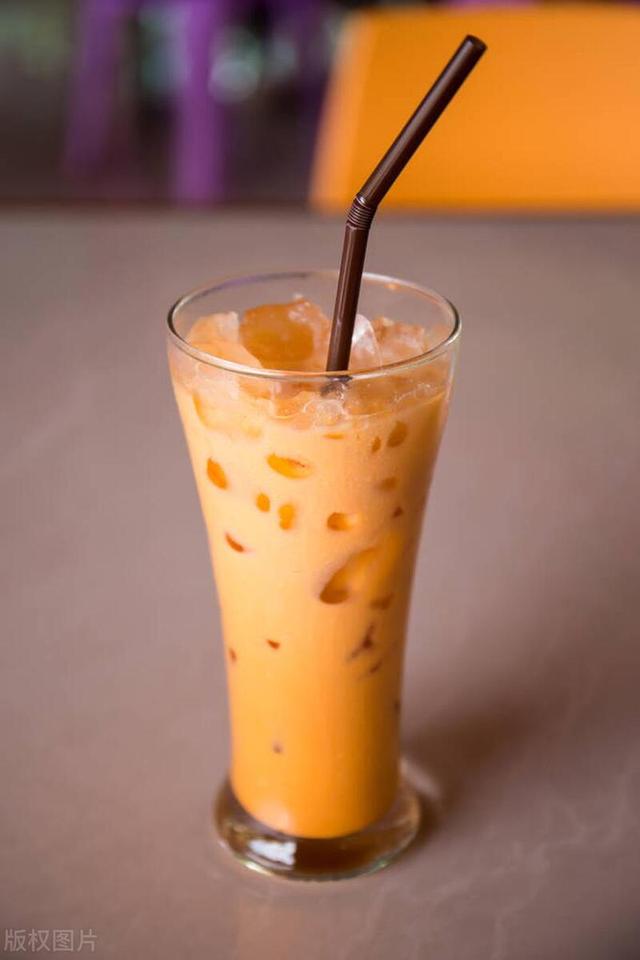 Delicious and silky iced milk tea! It's cool and sweet, simple and easy ...