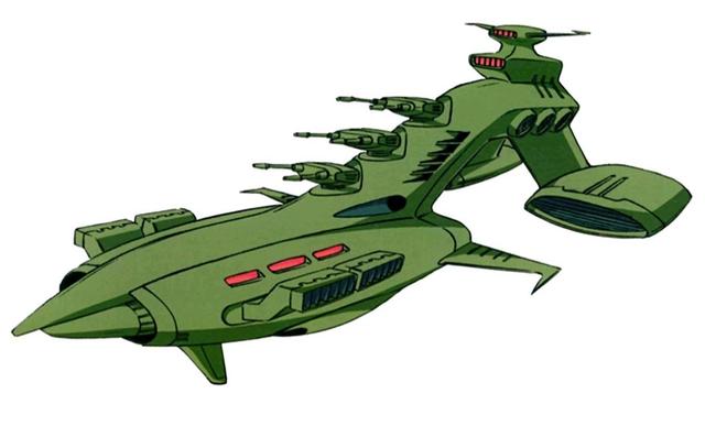 Mobile Suit Gundam Universe Century: Zeon Principality Musai Class ...
