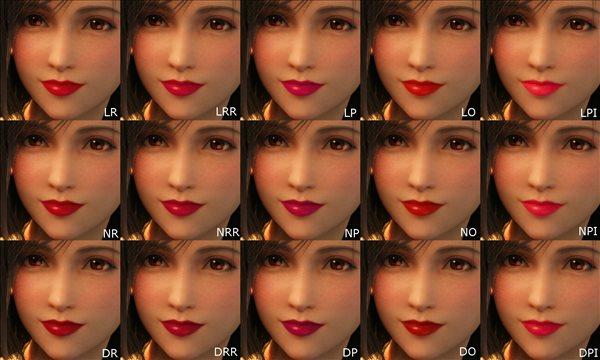 "Final Fantasy 7: Remake" Tifa Lipstick Blush MOD Straight Guy Trap - iNEWS