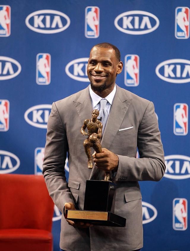 How did James win the MVP during the Big Three?Specific results in ...