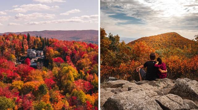 Maple leaves are red!Don't miss 15 maple viewing spots near Mengcheng, as well as the Internet ...