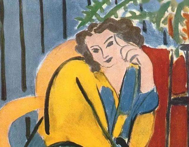 How did Matisse combine different color block shapes to present ...