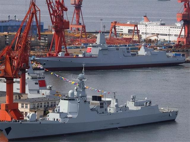 The 055 large drive is obviously more advanced and stronger, why is 052D produced in large ...