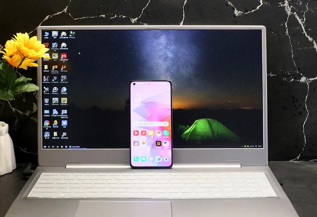 Seamless connection between mobile phone and computer, OPPO Reno7 Pro cross-screen ...