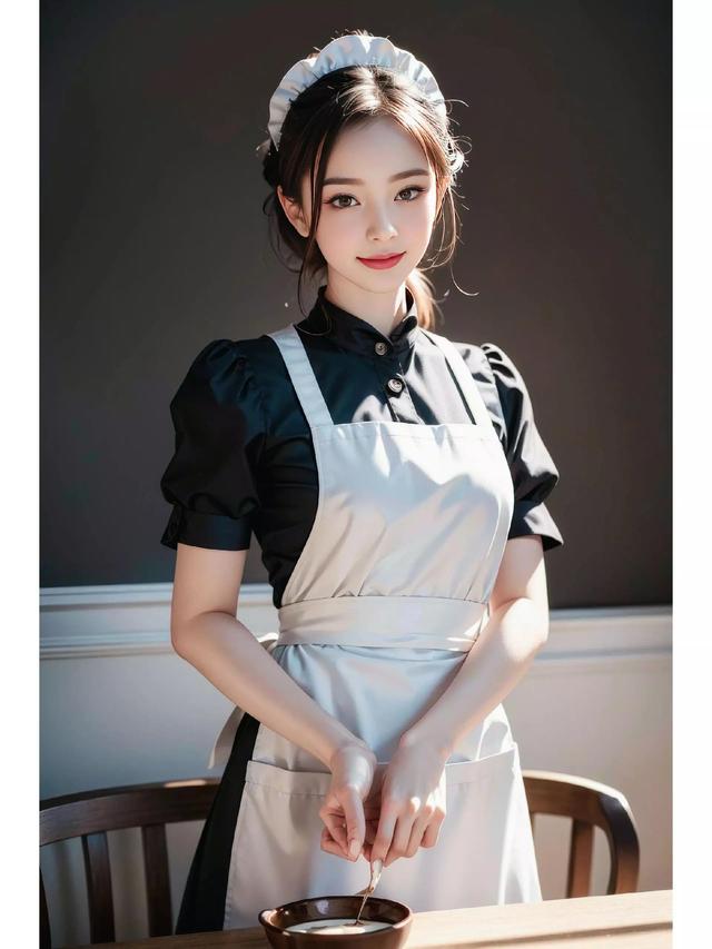 Beautiful cook in black and white - iNEWS