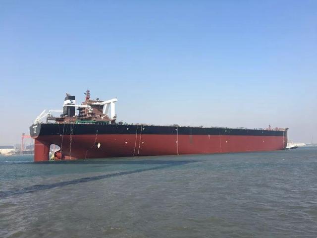 China-made "Big Mac" transport ship with a load of 400,000 tons! How ...