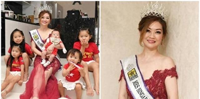 A Singaporean grandmother successfully participated in a beauty pageant ...
