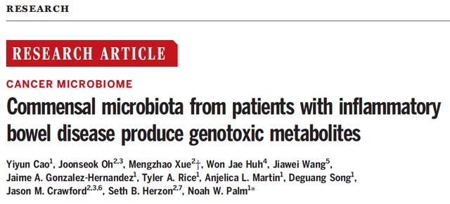 Gut microbiota releases novel genotoxin that causes DNA damage - iNEWS