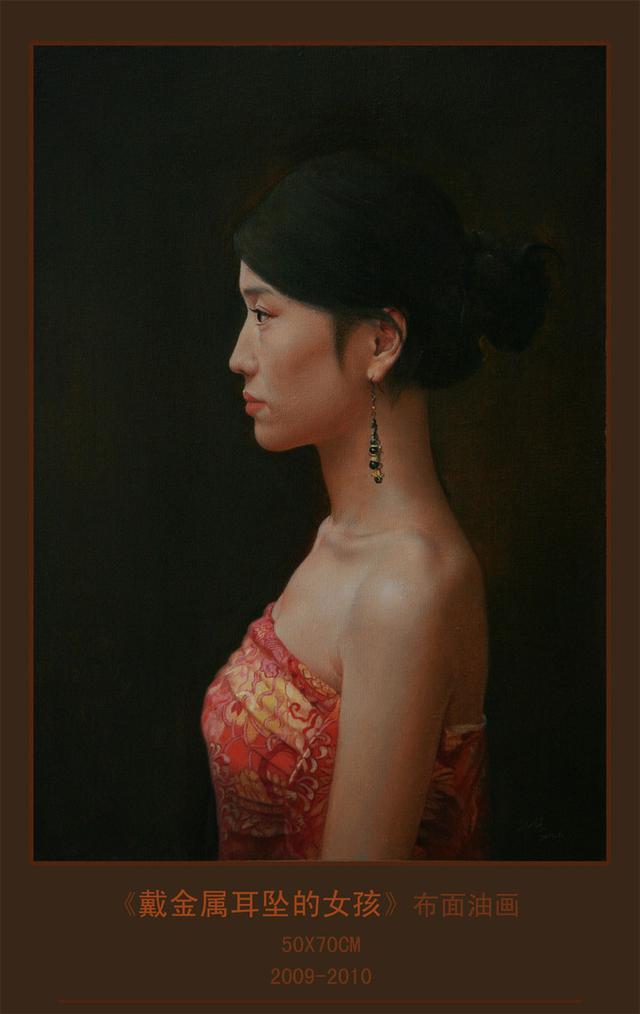 Kong Hui, a member of the 80 School of Painting, is a pure beauty in ...