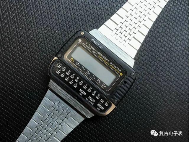 Vintage radio style Seiko computer watch - Seiko c439 - iNEWS