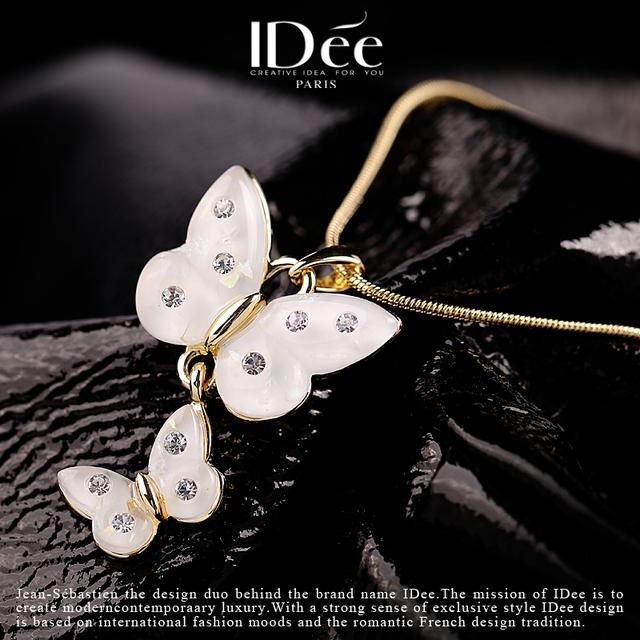 Every girl is a butterfly. French IDee mother-of-pearl butterfly ...