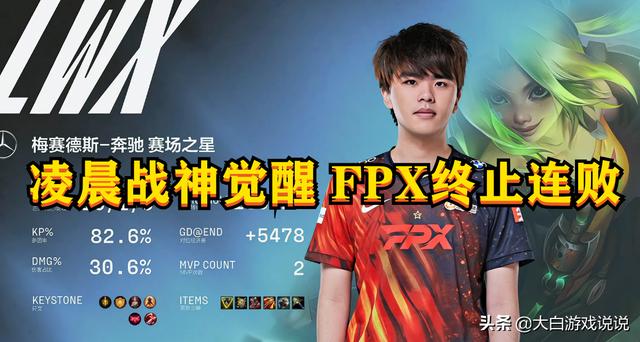 凌晨戰神徹底覺醒，FPX2:1UP結束連敗 - 資訊咖