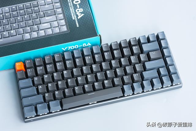 The compact shape does not occupy a lot of space, and the Rapoo V700-8A ...