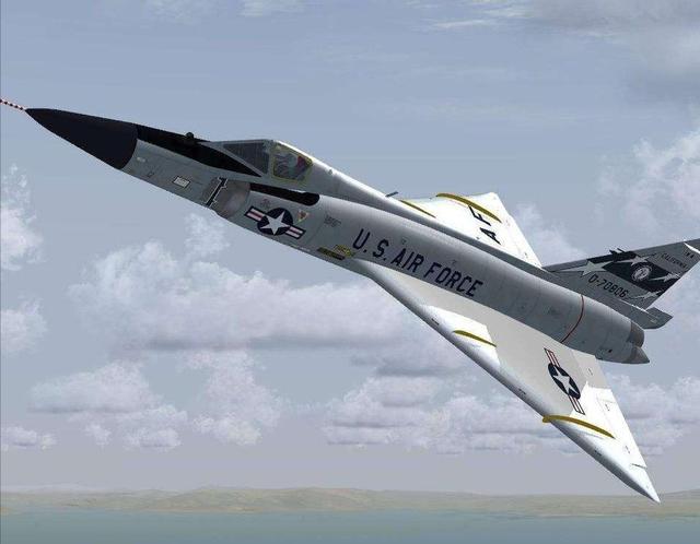 Air combat record is zero, the rare delta-wing fighter F-102 in the US ...