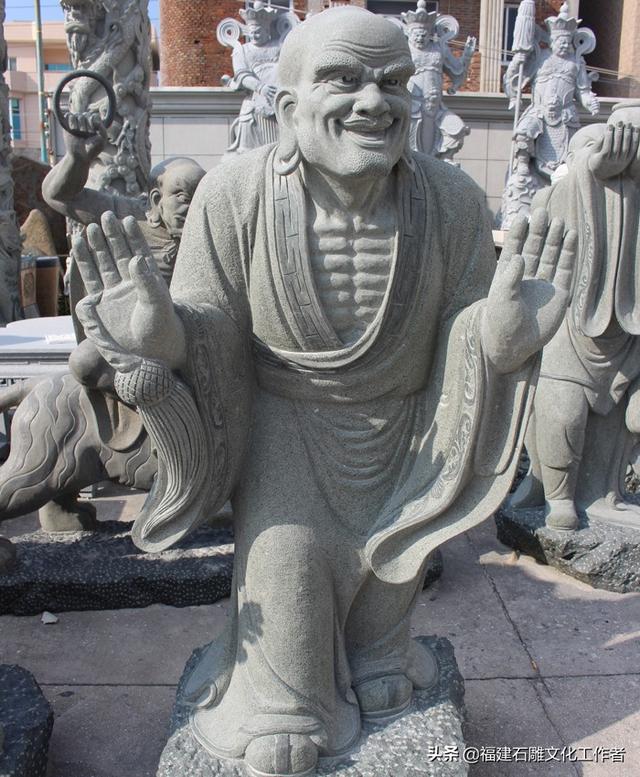 What is the meaning of the eighteen Arhat stone statues placed at home ...