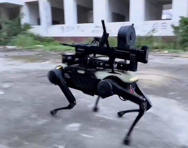 China's full-fledged robot dog!Together with the People's Liberation ...