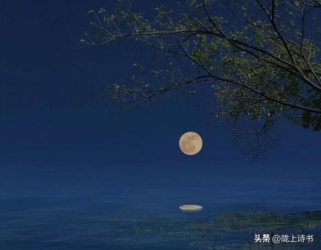 Ten Poems of the Bright Moon: One pear tree and one stream moon, I don ...
