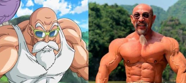 58-year-old dubbed 'real-life turtle fairy' for his Roman statue-like ...