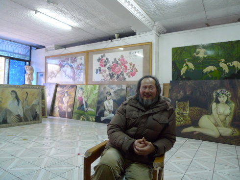 Painter Li Zhuangping: Taking his daughter as a mannequin and not ...