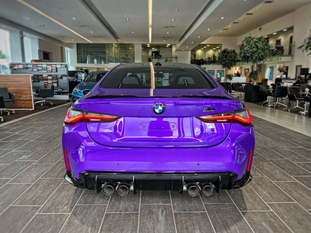 G82 M4 with Lamborghini colors, does the real car look good? - iNEWS