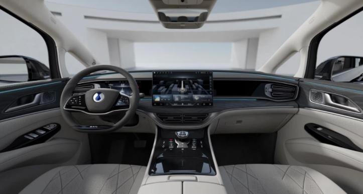 Denza D9 interior exposed, with a sense of technology and luxury - iNEWS