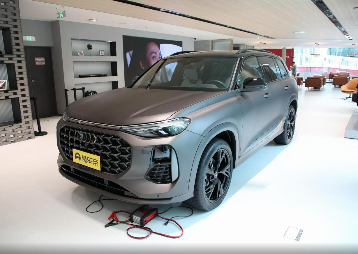 Multi-picture real shot top with Audi Q6, look at the exterior ...