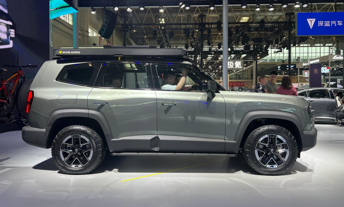 Deep Blue goes all out at the Beijing Auto Show. Will Deep Blue G318 ...