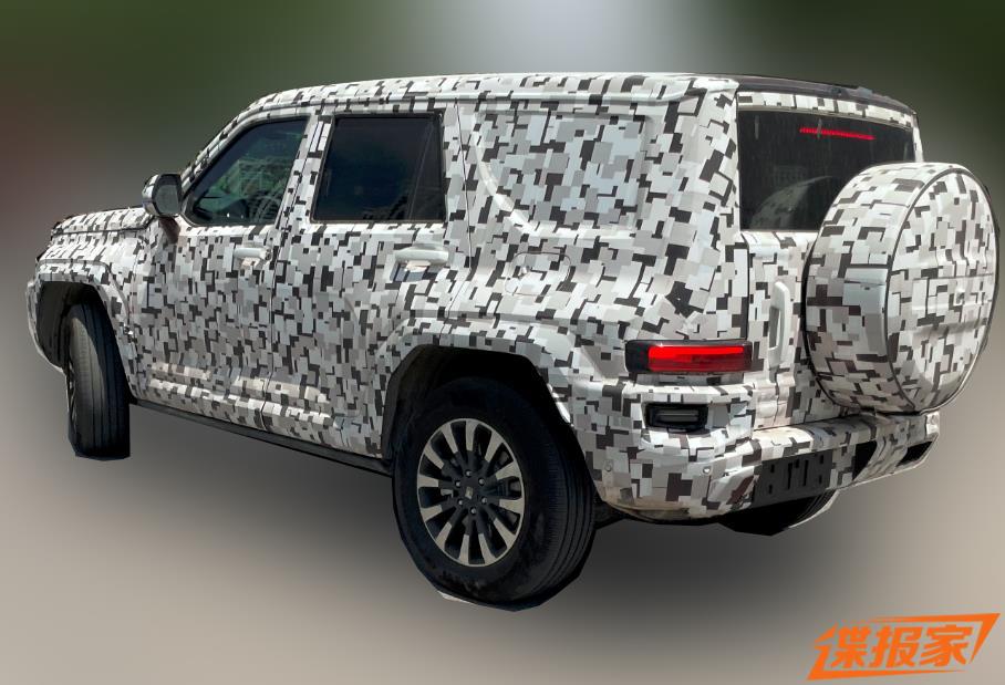 Spy photos of tank 700 PHEV with rough shape/stronger three-dimensional ...
