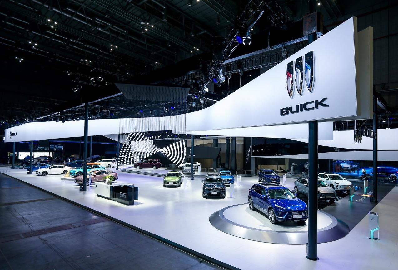 With 34 models on display, SAIC-GM showcased its product line strength ...