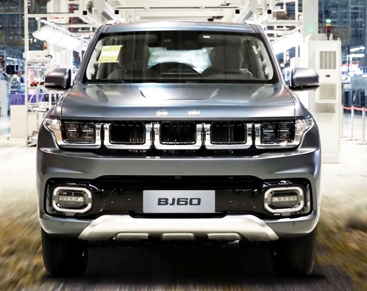 Beijing BJ60 Qianli Edition officially rolls off the production line with diesel engine ...