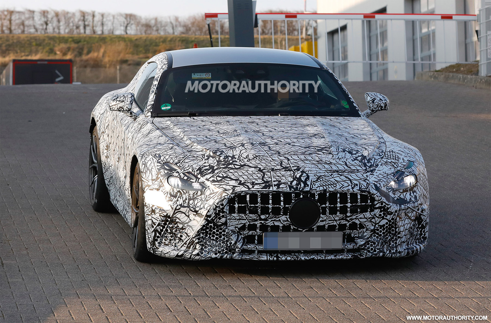 R8's strongest rival strikes, Mercedes-Benz sports car ceiling AMG GT ...