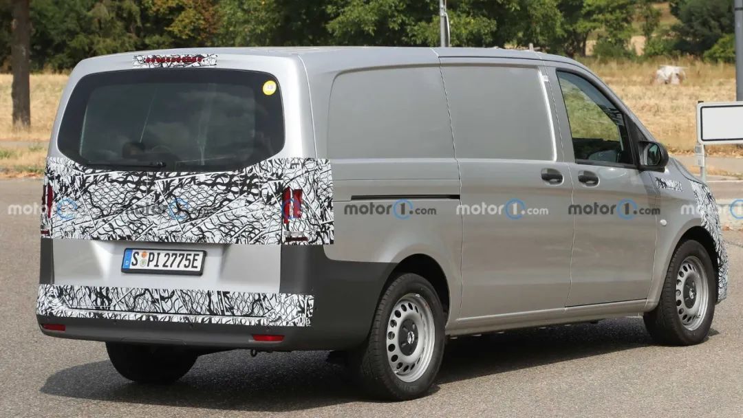 German vans, spy photos of new Mercedes-Benz Vito overseas, small changes in appearance - iNEWS