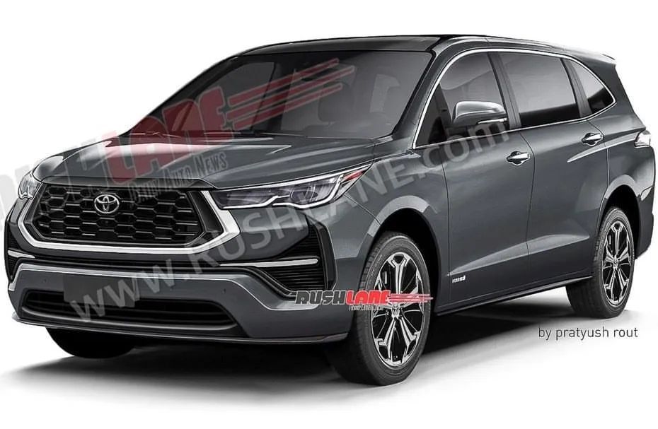 New Toyota Innova imaginary map released on November 25 practical ...