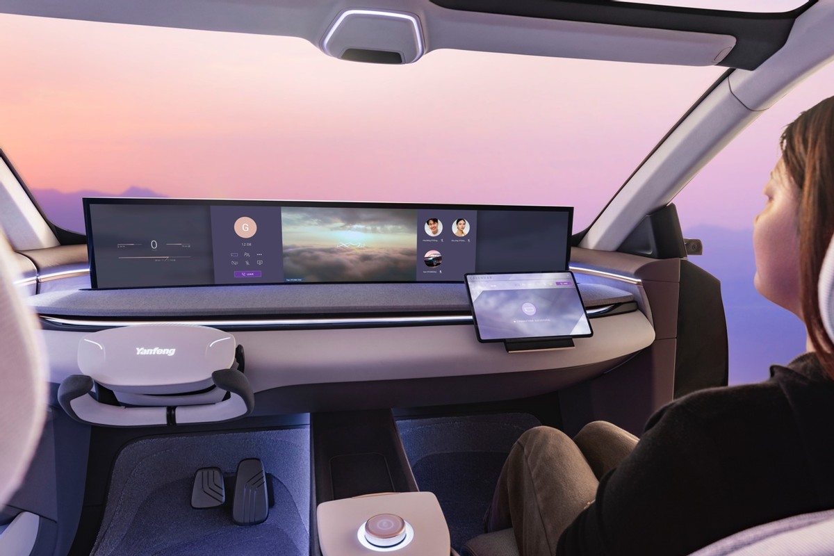 Yanfeng released the smart cockpit XiM23s, is this your daily life five ...