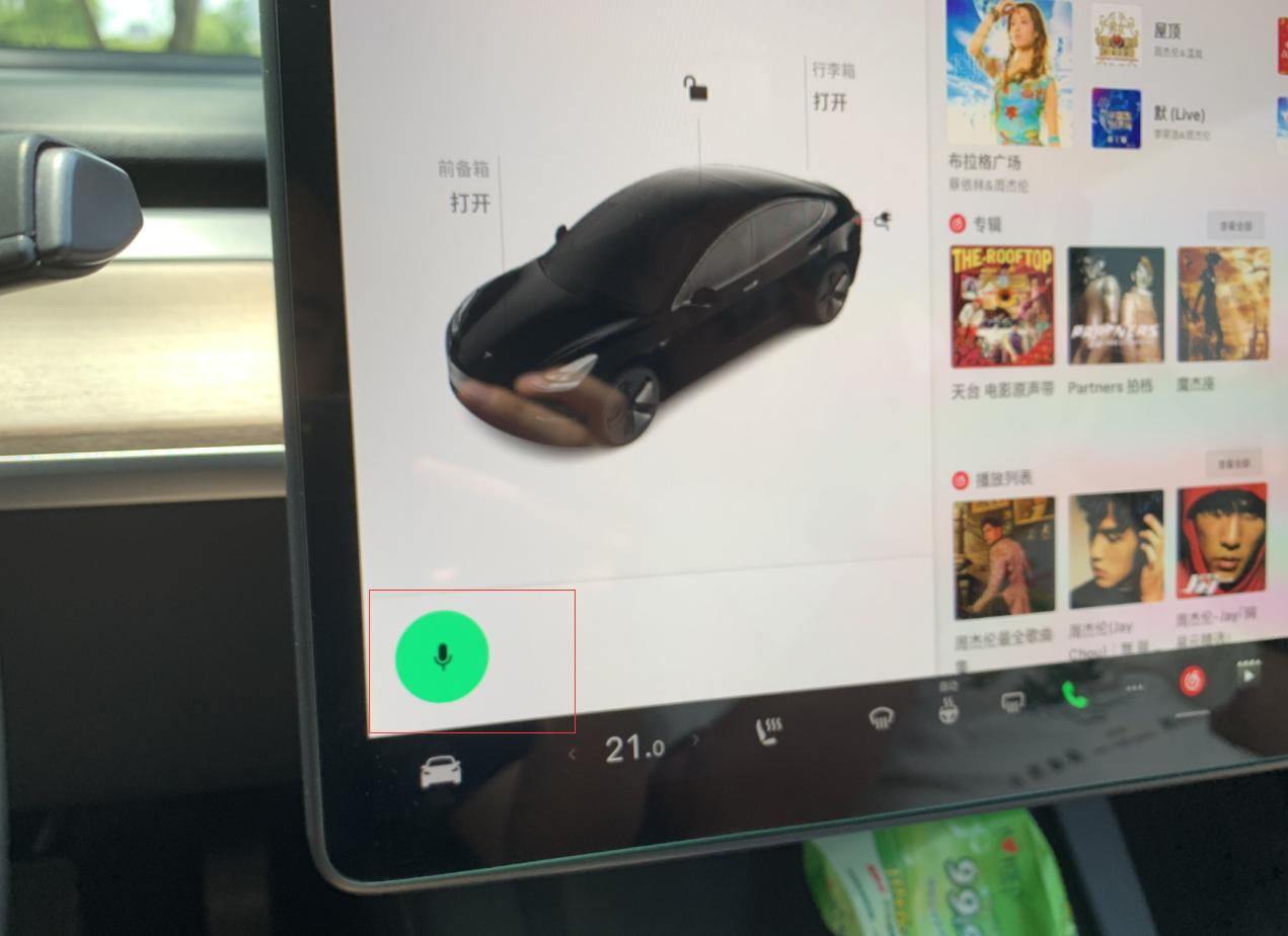 Tesla Model 3 grass planting function: intelligent voice, simple wake ...