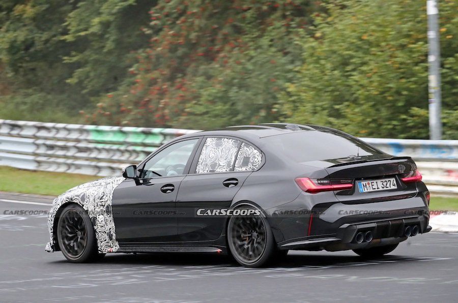 BMW M3 CS latest spy photos exposed!Is the Mercedes-AMG C63 S to worry ...