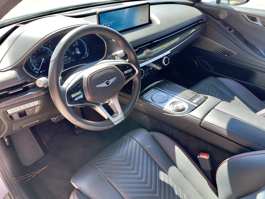 Unpopular but a boutique, 2023 Genesis G80 real car picture, 2.5T ...